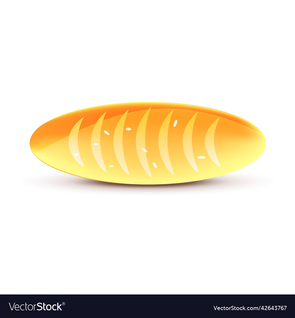 French bread Royalty Free Vector Image - VectorStock