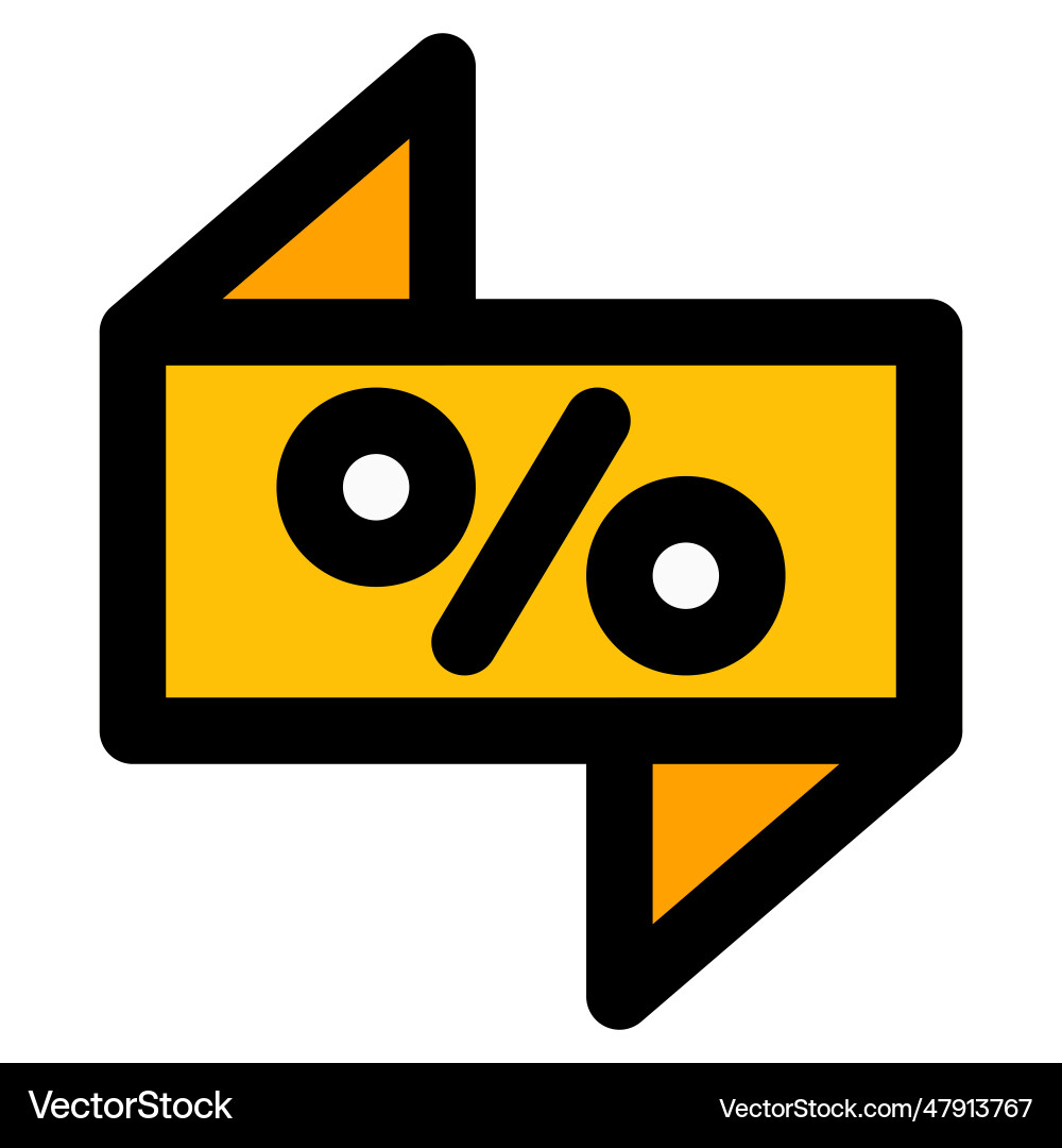 Heavy discount offer available during flash sale Vector Image
