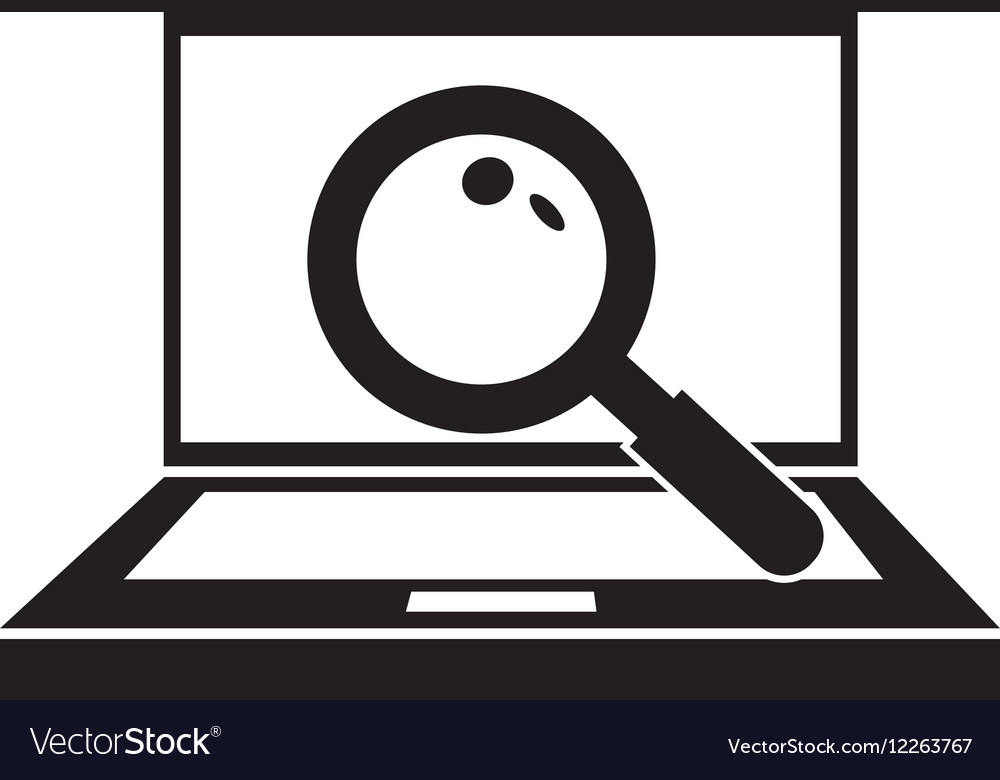 Laptop computer technology Royalty Free Vector Image