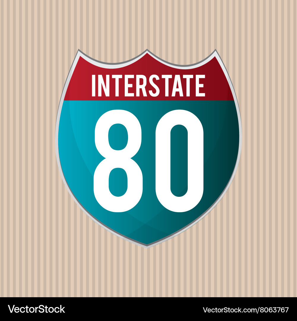 Road sign design Royalty Free Vector Image - VectorStock