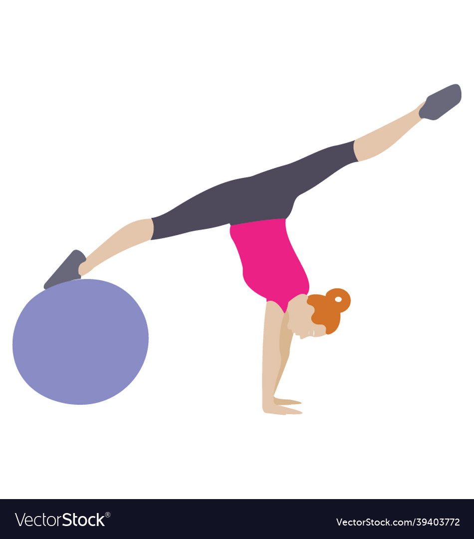 Workout exercise Royalty Free Vector Image - VectorStock