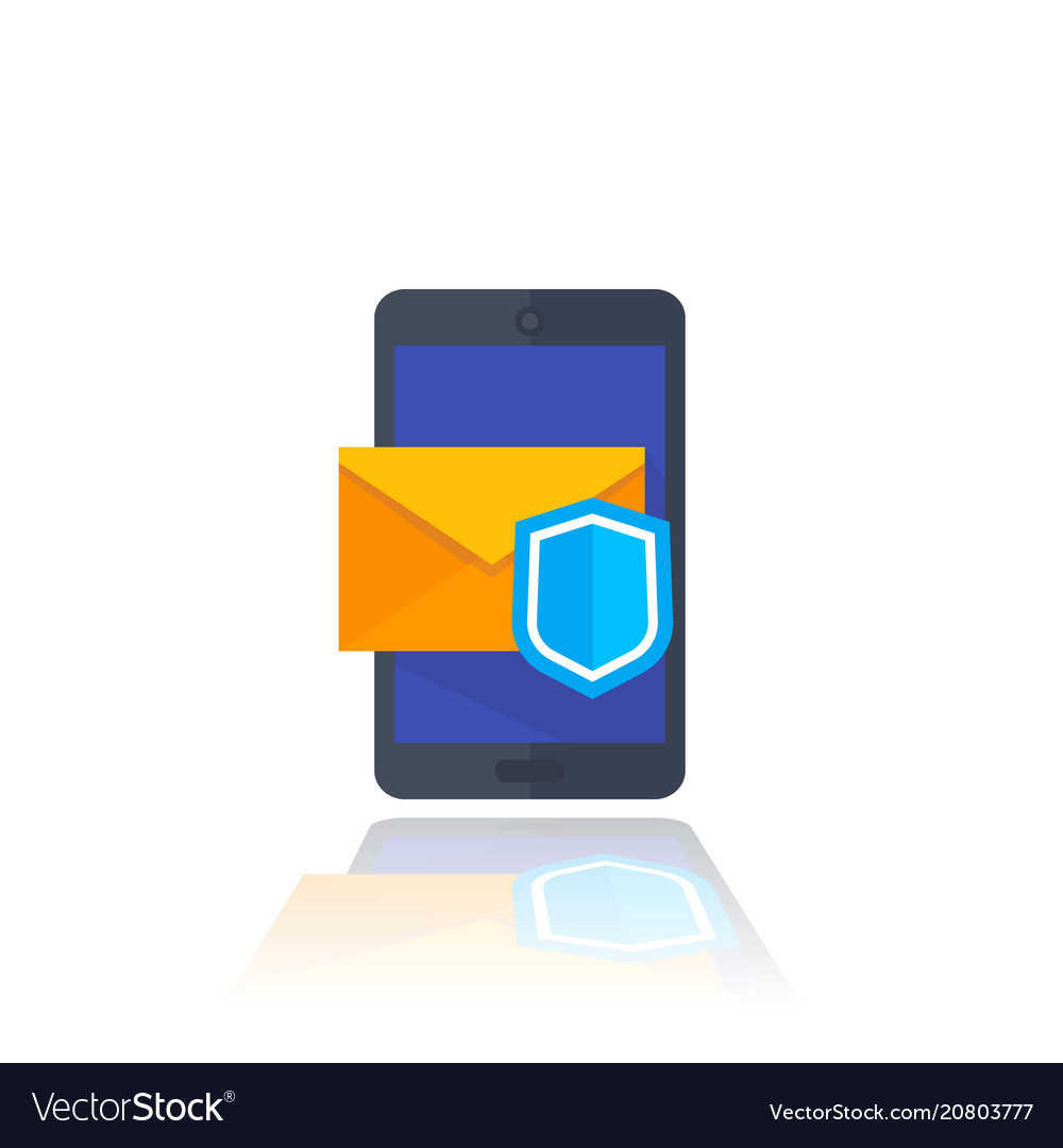 Secure mail Royalty Free Vector Image - VectorStock
