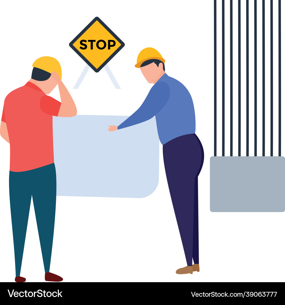 Stop Royalty Free Vector Image - VectorStock