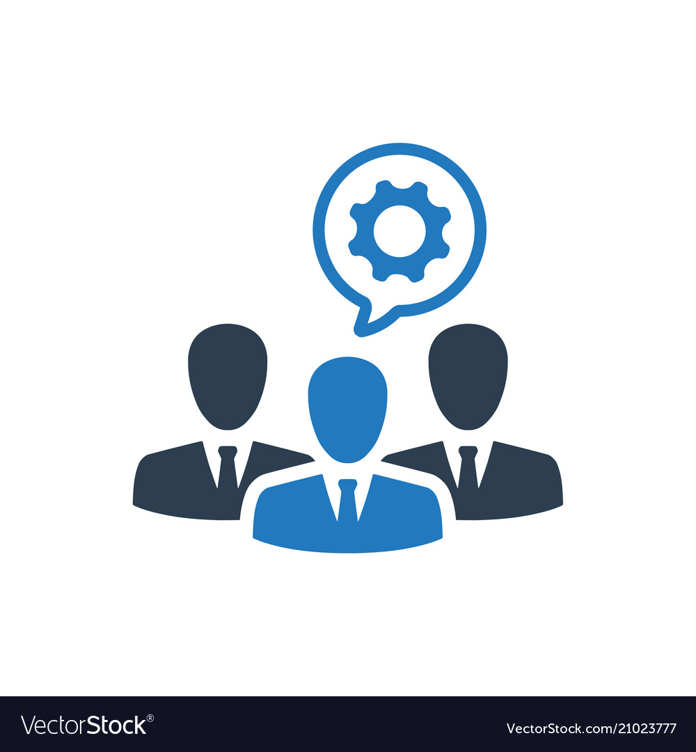 Technical team icon Royalty Free Vector Image - VectorStock