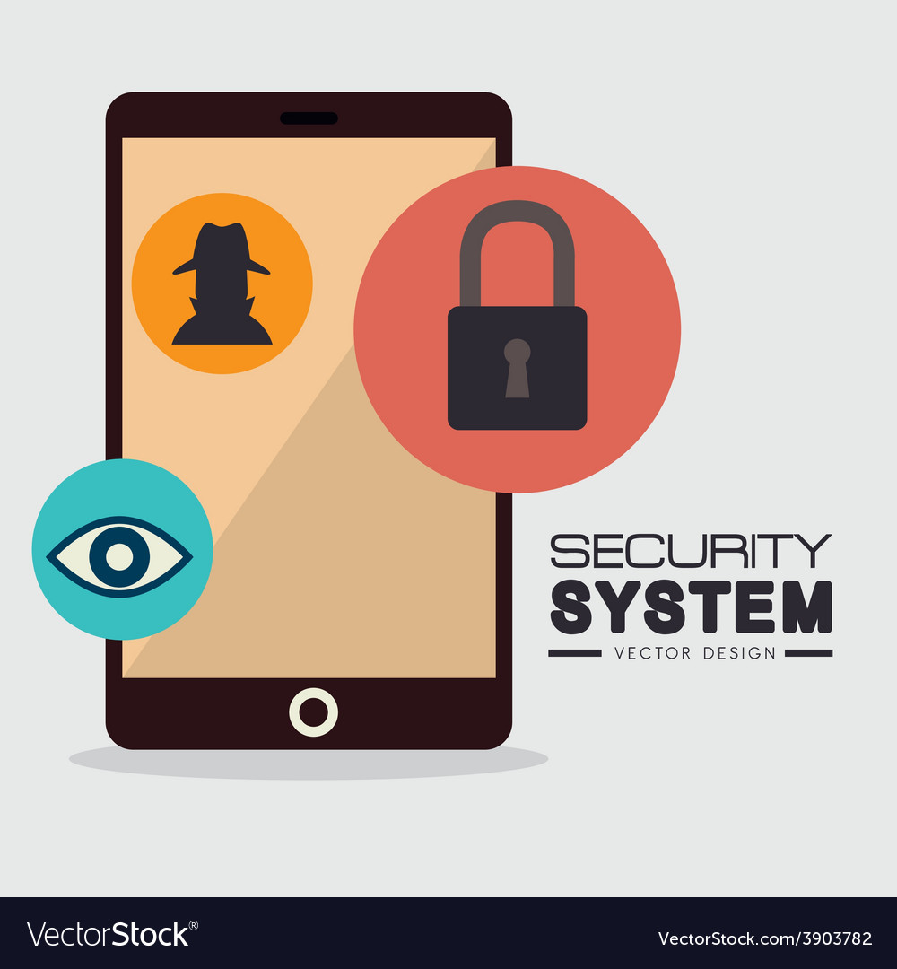 Security design Royalty Free Vector Image - VectorStock