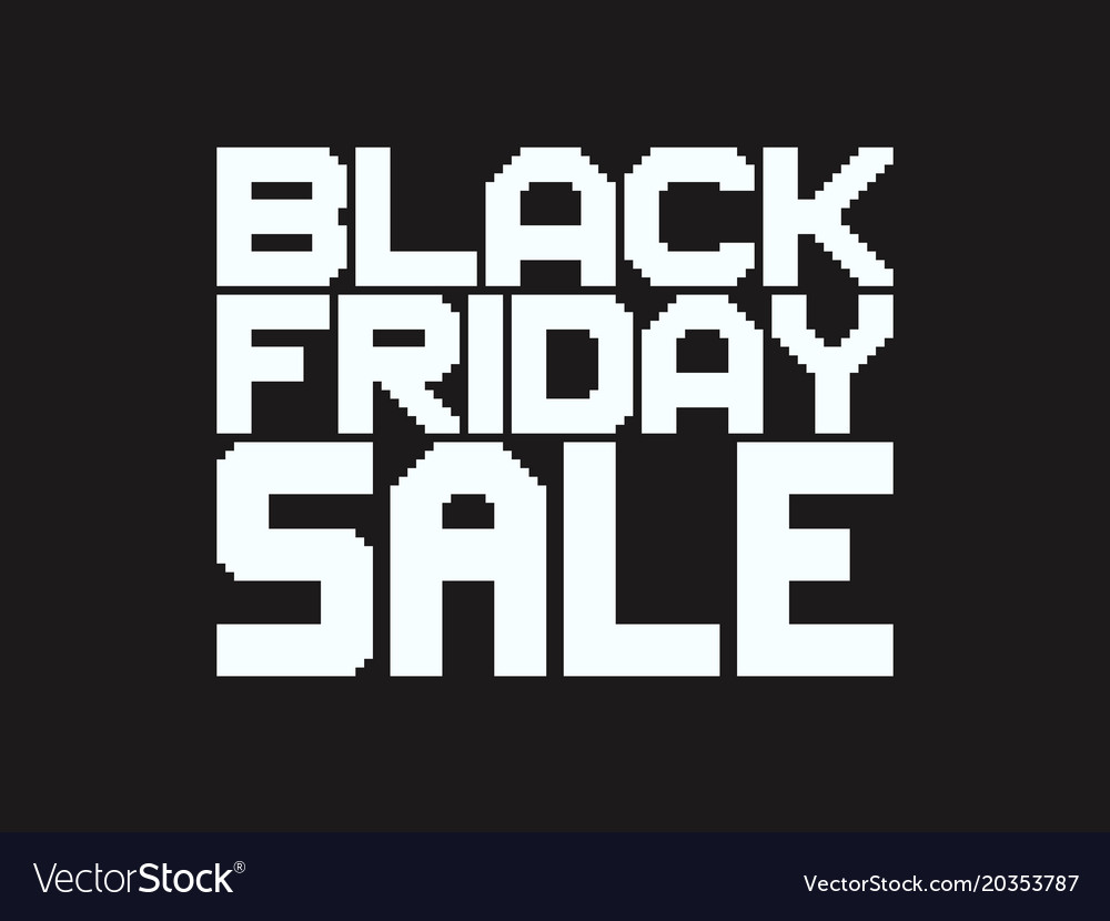 Black Friday Sale Royalty Free Vector Image Vectorstock