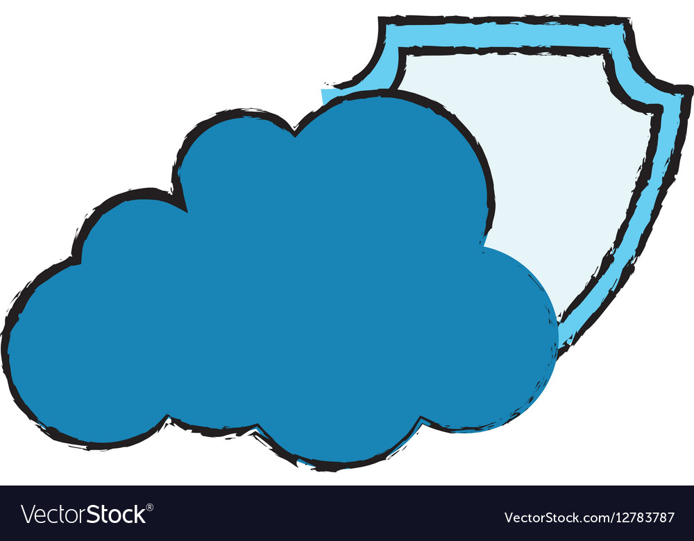 Cloud computing security system Royalty Free Vector Image Cloud computing security system Royalty Free Vector Image