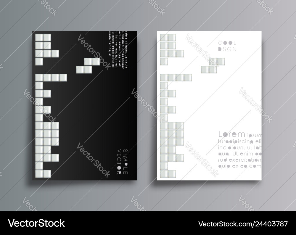 Cover background minimal design for banner flyer Vector Image