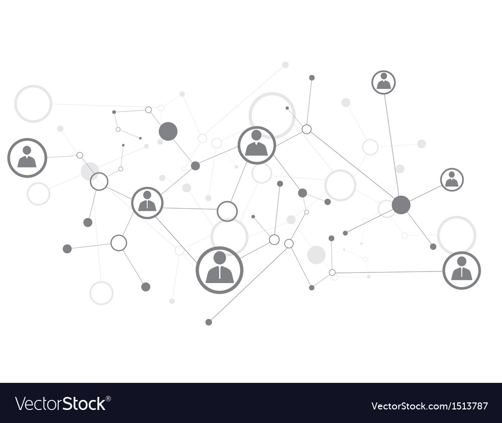 Human connection Royalty Free Vector Image - VectorStock