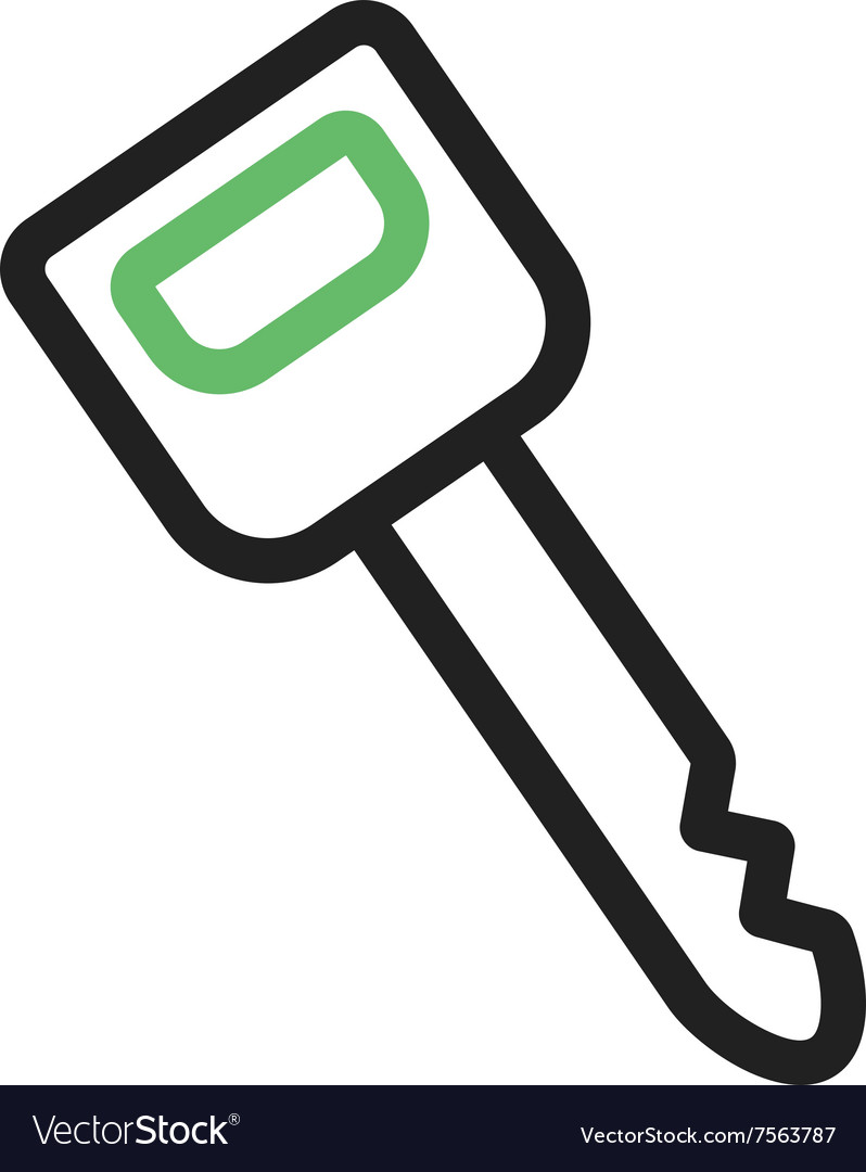 Key ii Royalty Free Vector Image - VectorStock