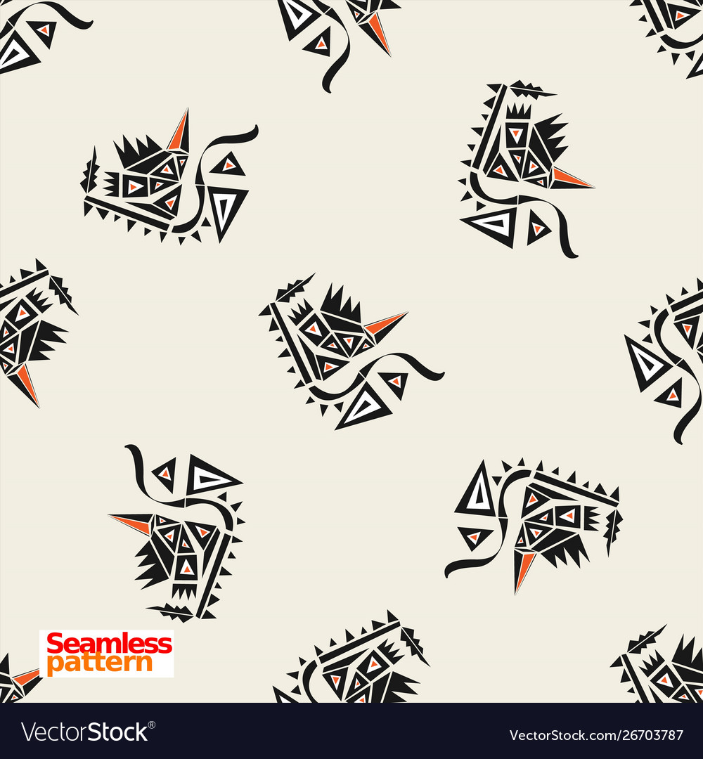 Seamless pattern Royalty Free Vector Image - VectorStock