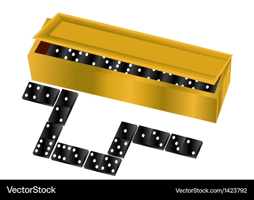Domino Royalty Free Vector Image - VectorStock