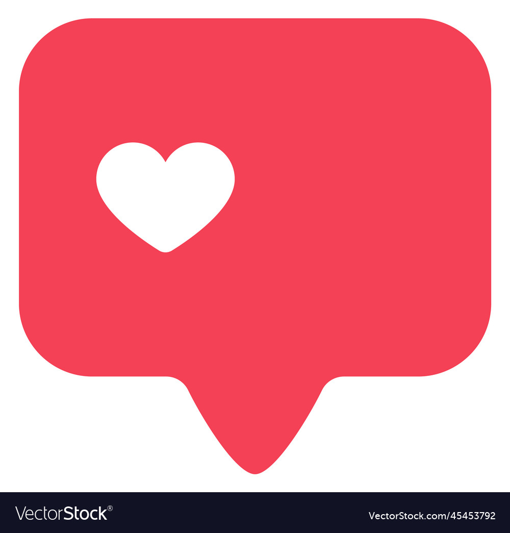 Like counter social media element web page ui Vector Image