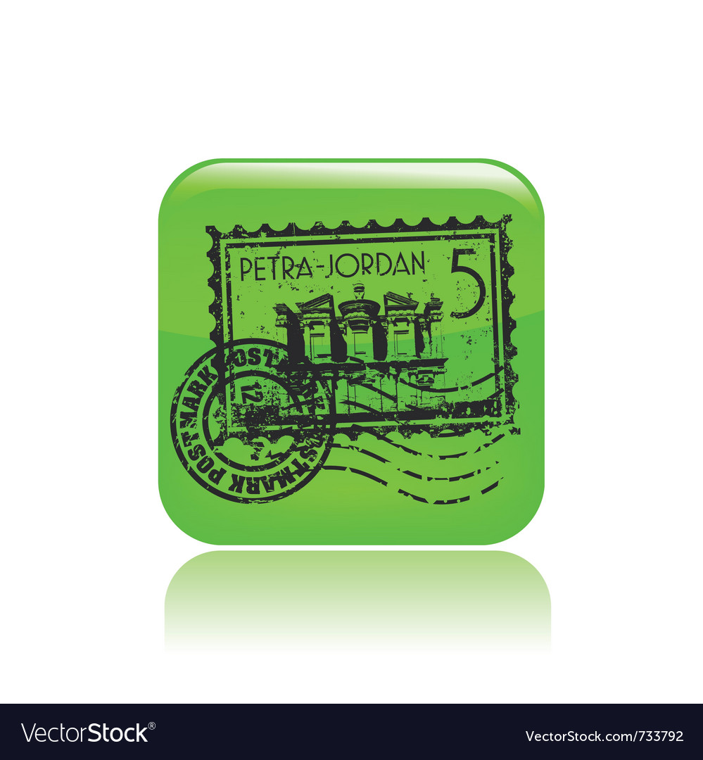 Petra icon Royalty Free Vector Image - VectorStock