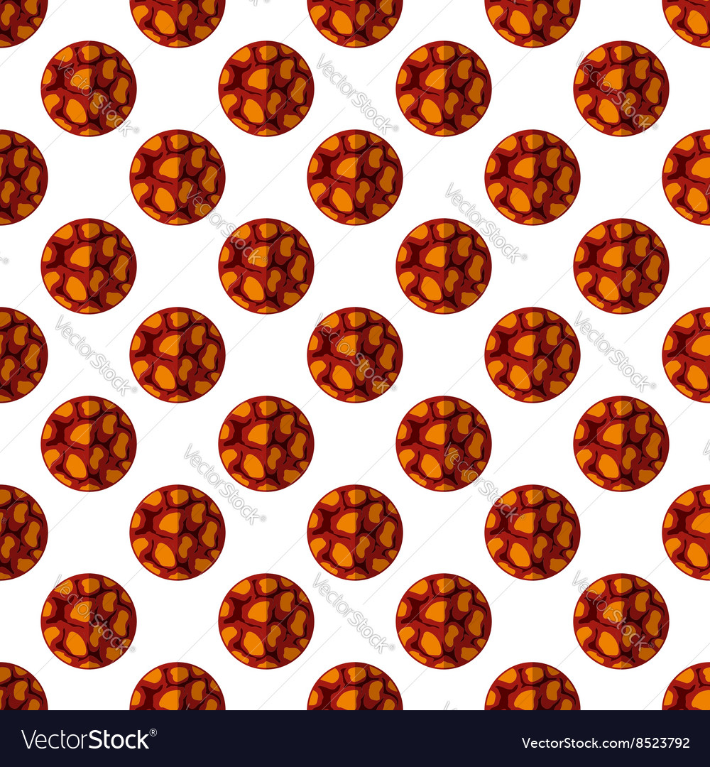 Planet pattern seamless Royalty Free Vector Image