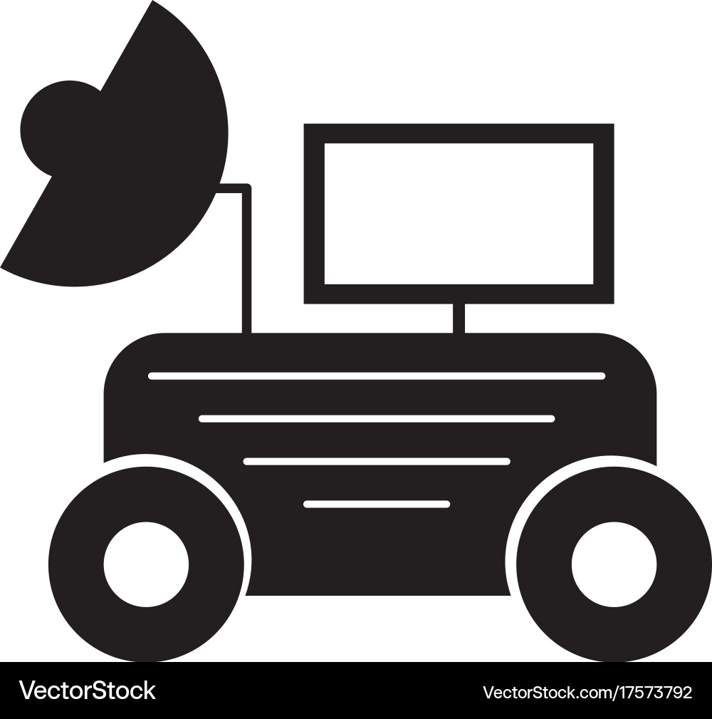 Rover space discover exploration and adventure Vector Image