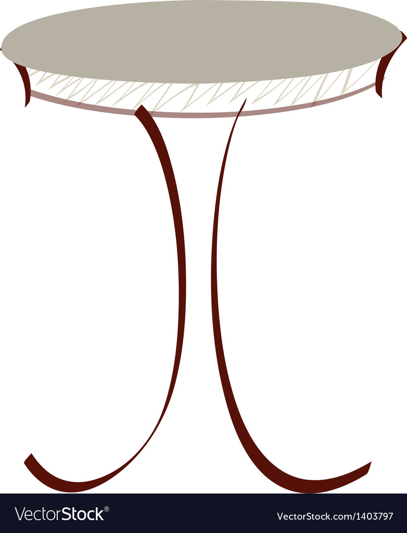 Icon table Royalty Free Vector Image - VectorStock