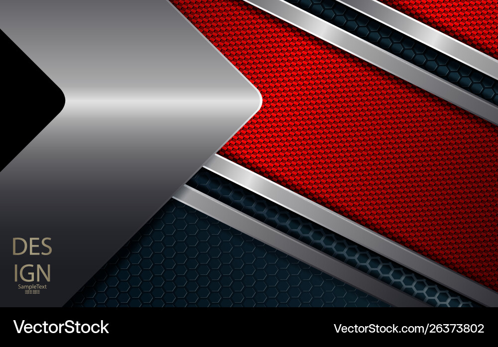 Abstract red mesh design with a shiny metallic hue
