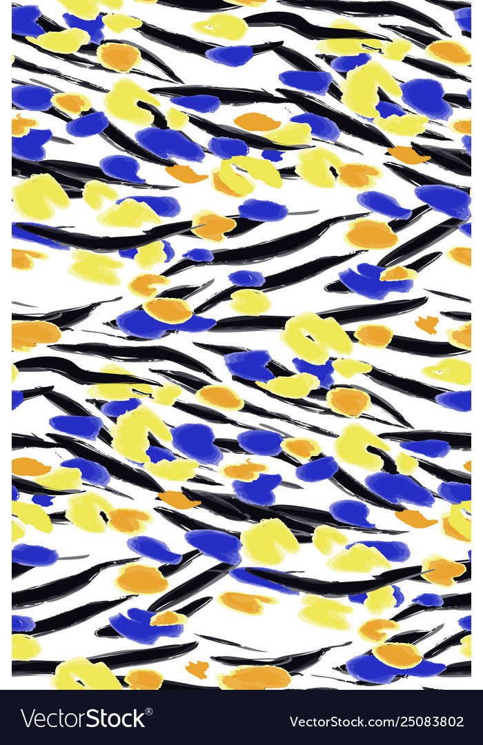 Animal texture seamless background pattern Vector Image