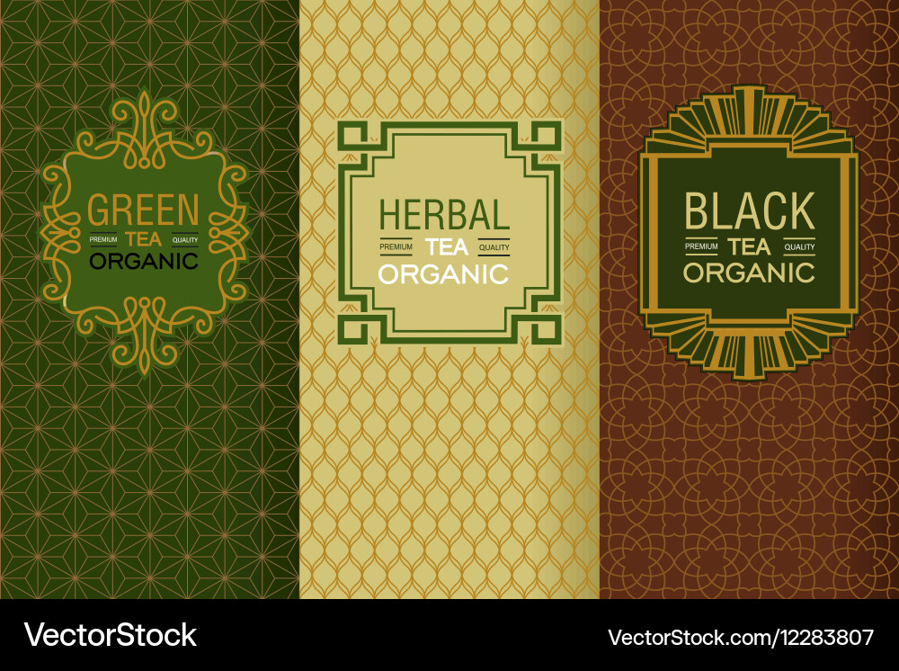 Elegant set of design elements labels icon Vector Image