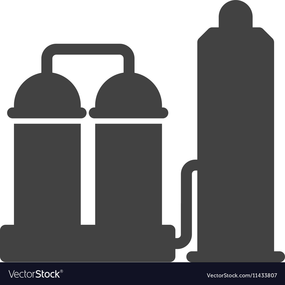 Refinery Royalty Free Vector Image - VectorStock