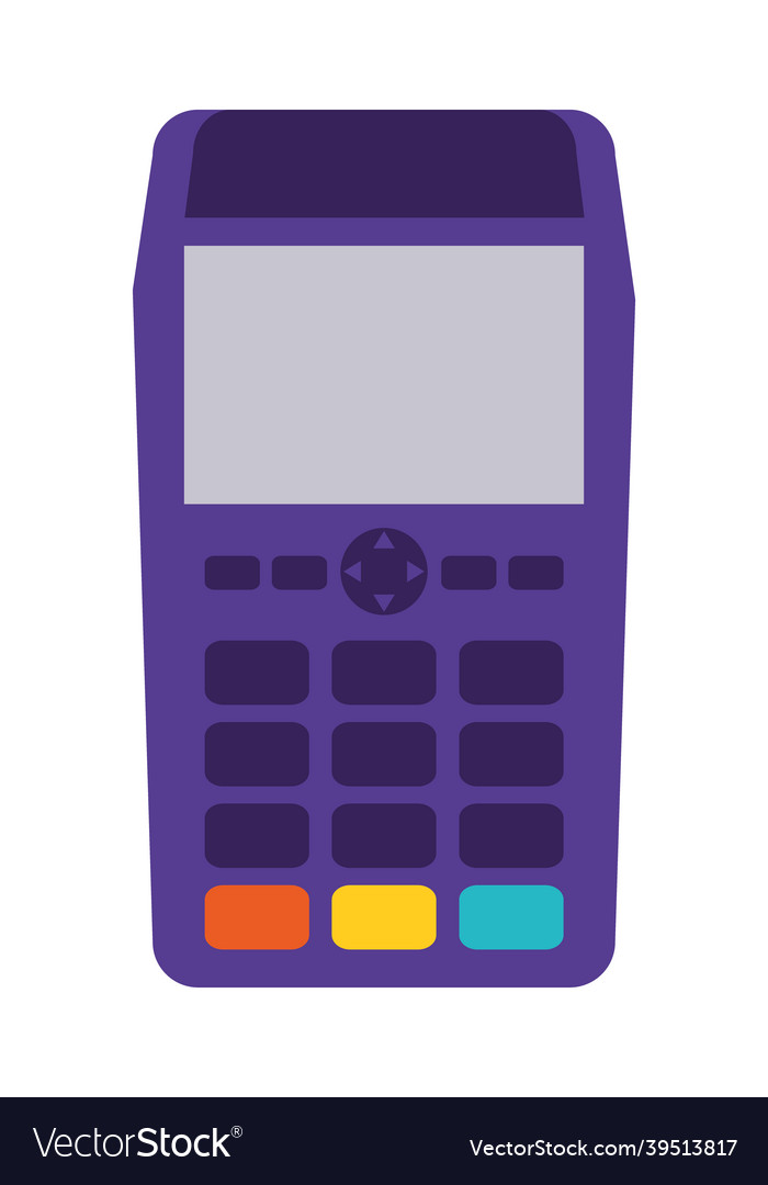 Dataphone device icon Royalty Free Vector Image