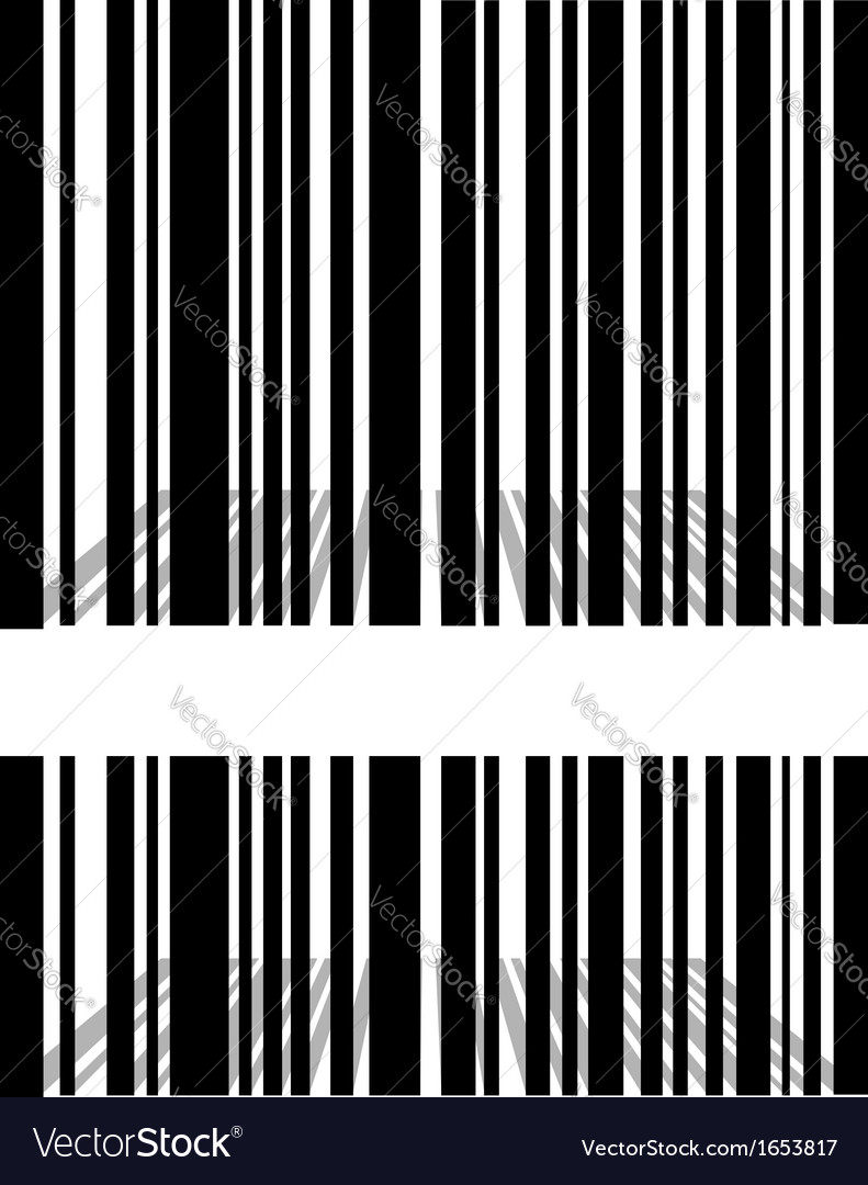 Graphical bar code Royalty Free Vector Image - VectorStock