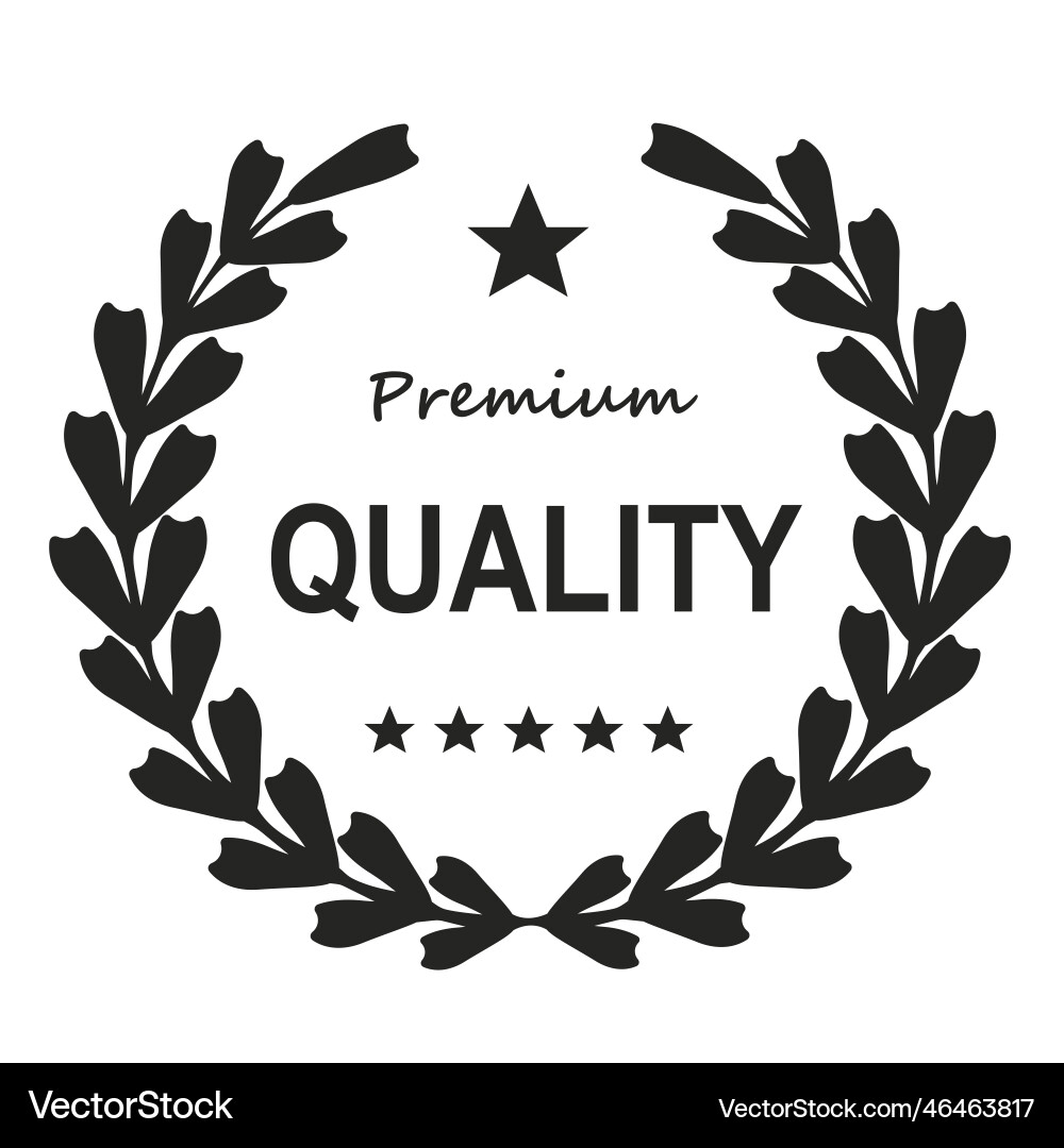 Quality Seal Icon Vector
