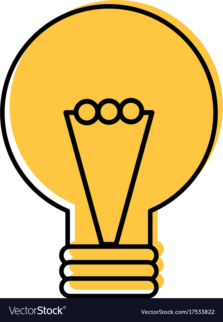 Creativity idea bulb knowledge solution concept Vector Image