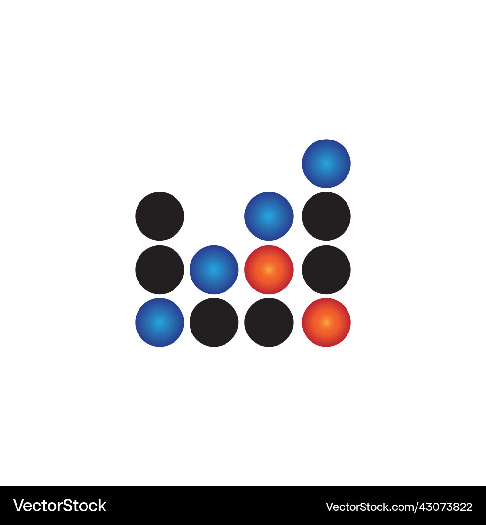 Music note logo design song tone Royalty Free Vector Image