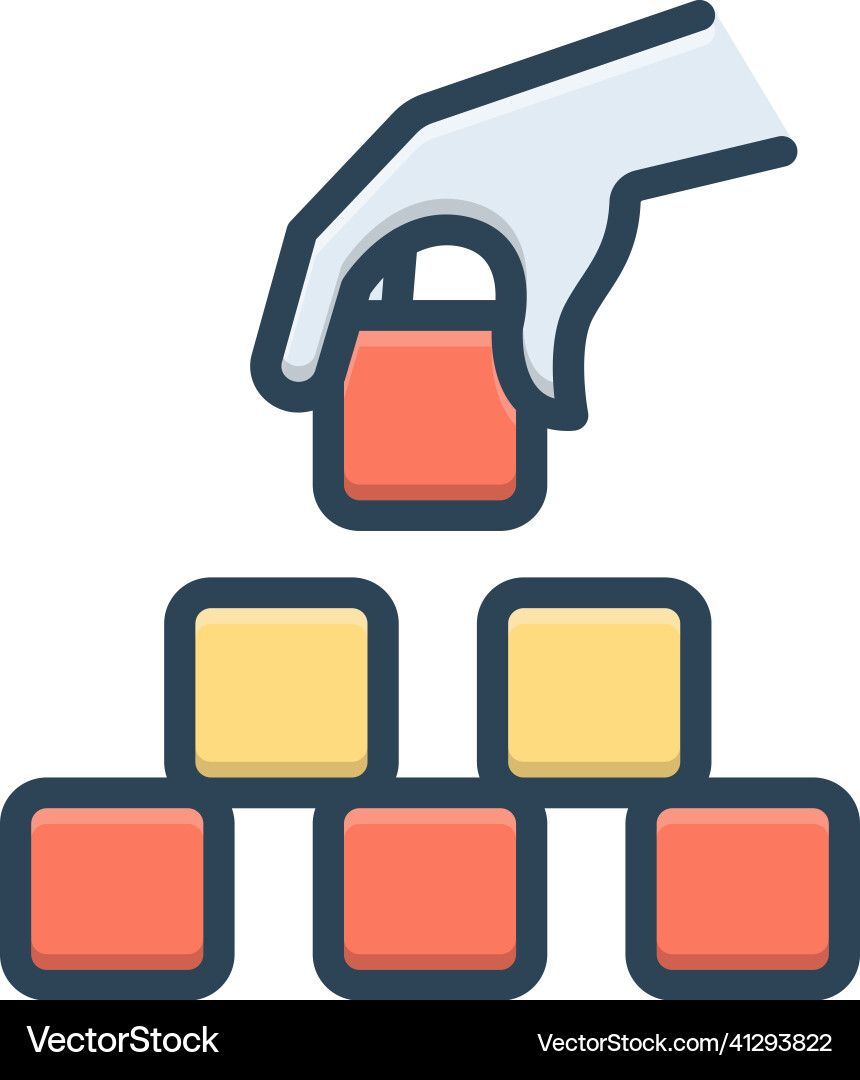 Placing Royalty Free Vector Image - VectorStock