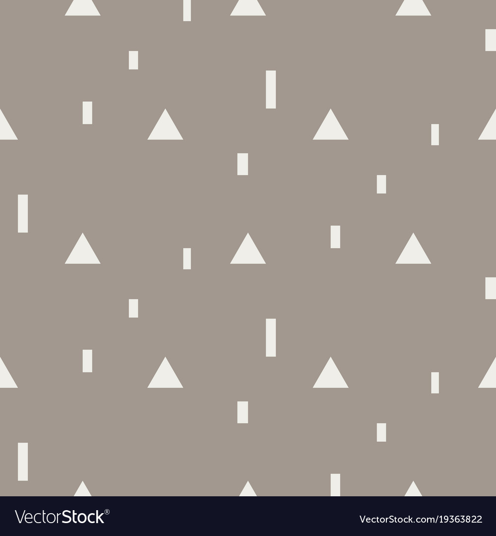 Random triangle shapes seamless pattern Royalty Free Vector