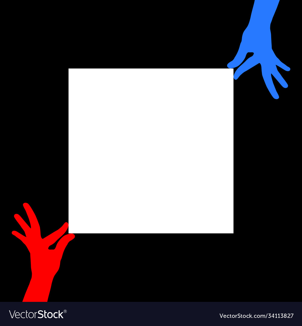 White frame design Royalty Free Vector Image - VectorStock