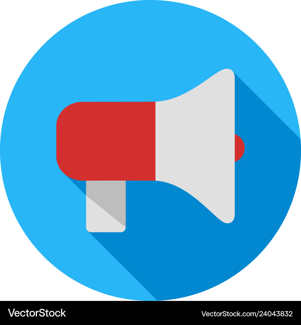 Business promotion flat icon modern style Vector Image