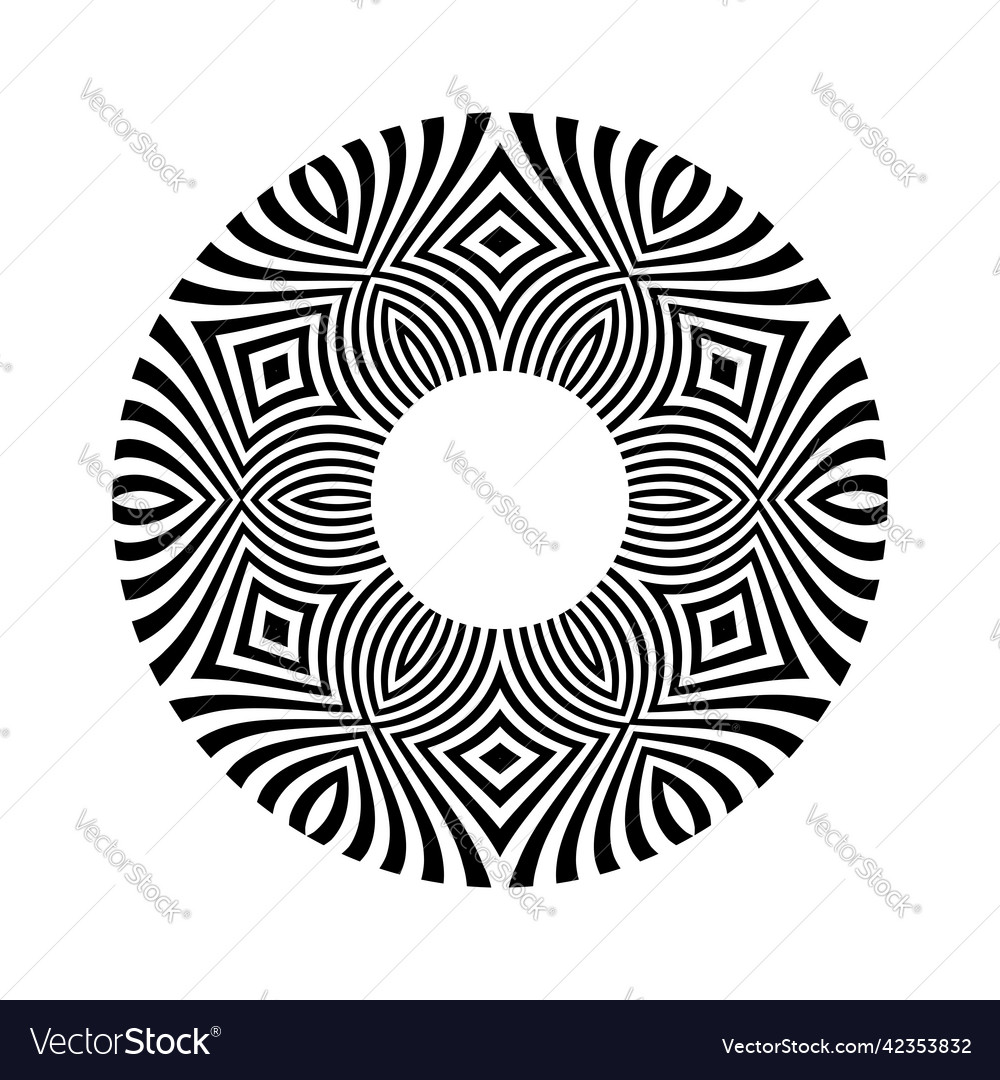 Circle pattern Royalty Free Vector Image - VectorStock