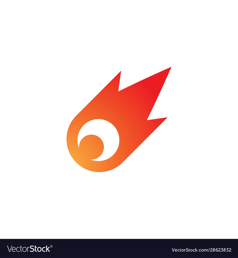 Comet icon Royalty Free Vector Image - VectorStock