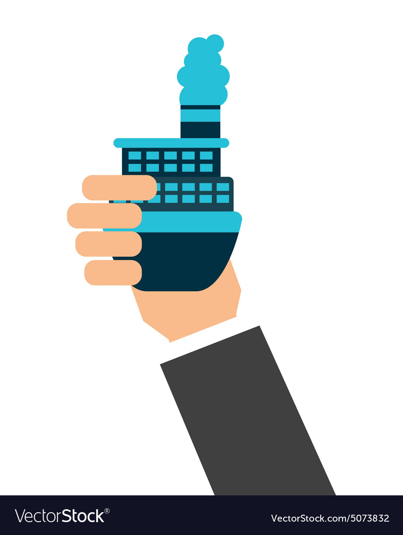 Hand user Royalty Free Vector Image - VectorStock