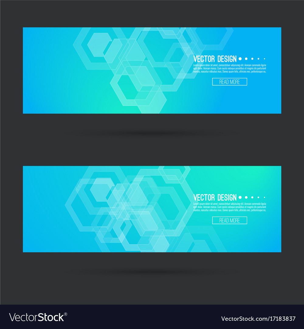 Futuristic header Royalty Free Vector Image - VectorStock