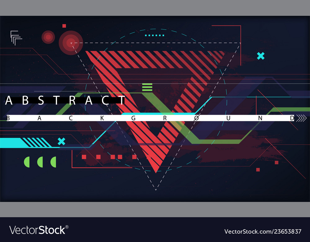 Trendy abstract background Royalty Free Vector Image