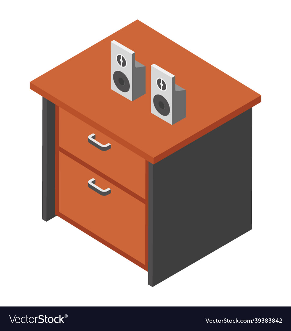 Side table Royalty Free Vector Image - VectorStock