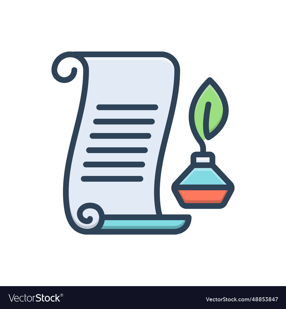 Chronicle Royalty Free Vector Image - VectorStock