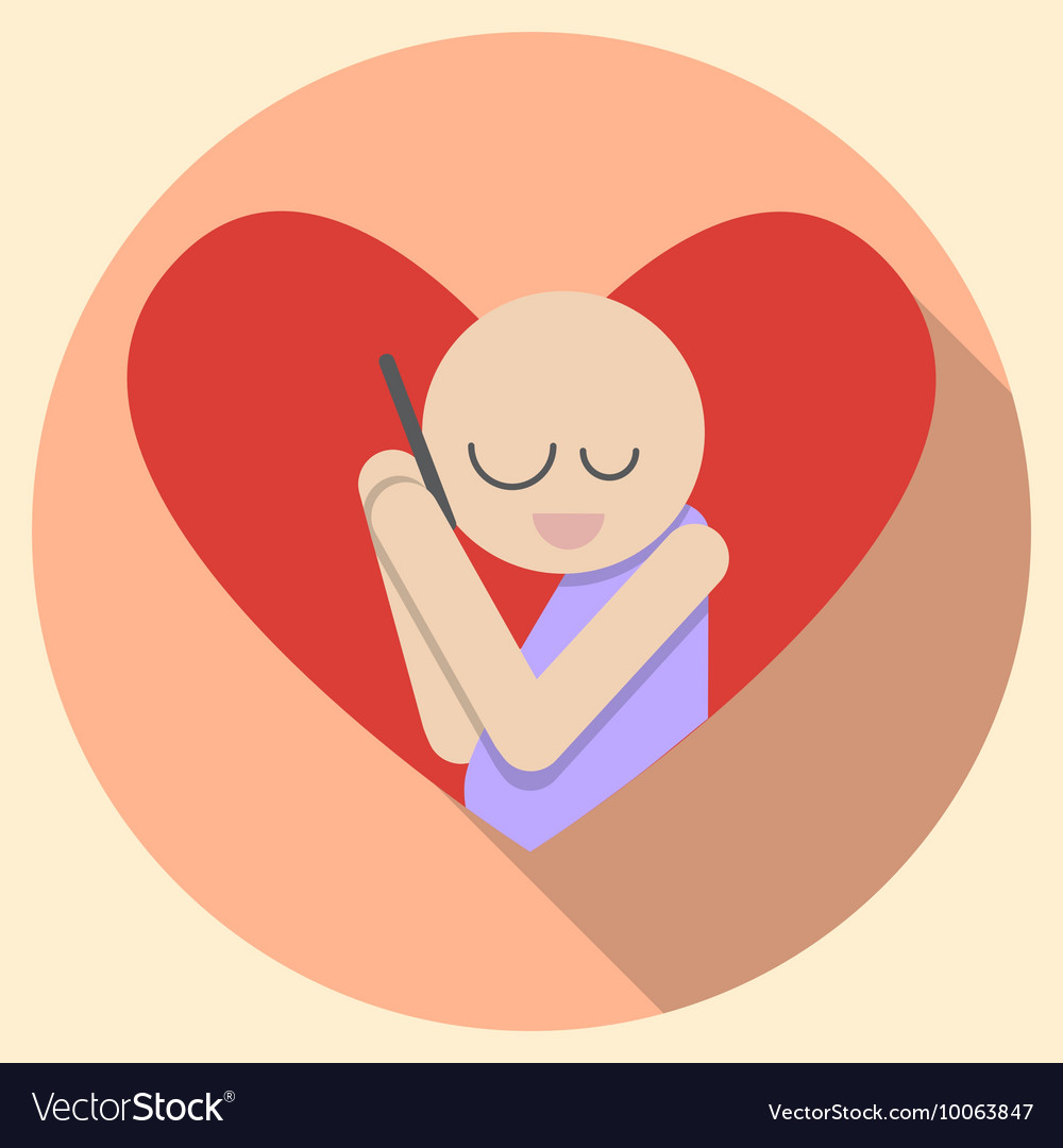 Man Holding Smartphone Royalty Free Vector Image