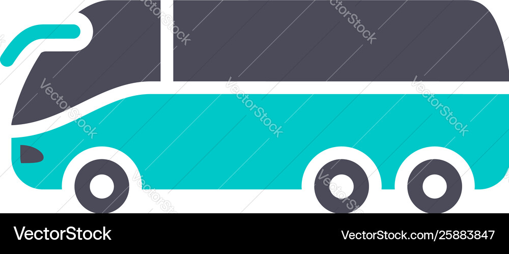 New gray turquoise icon on a white background Vector Image