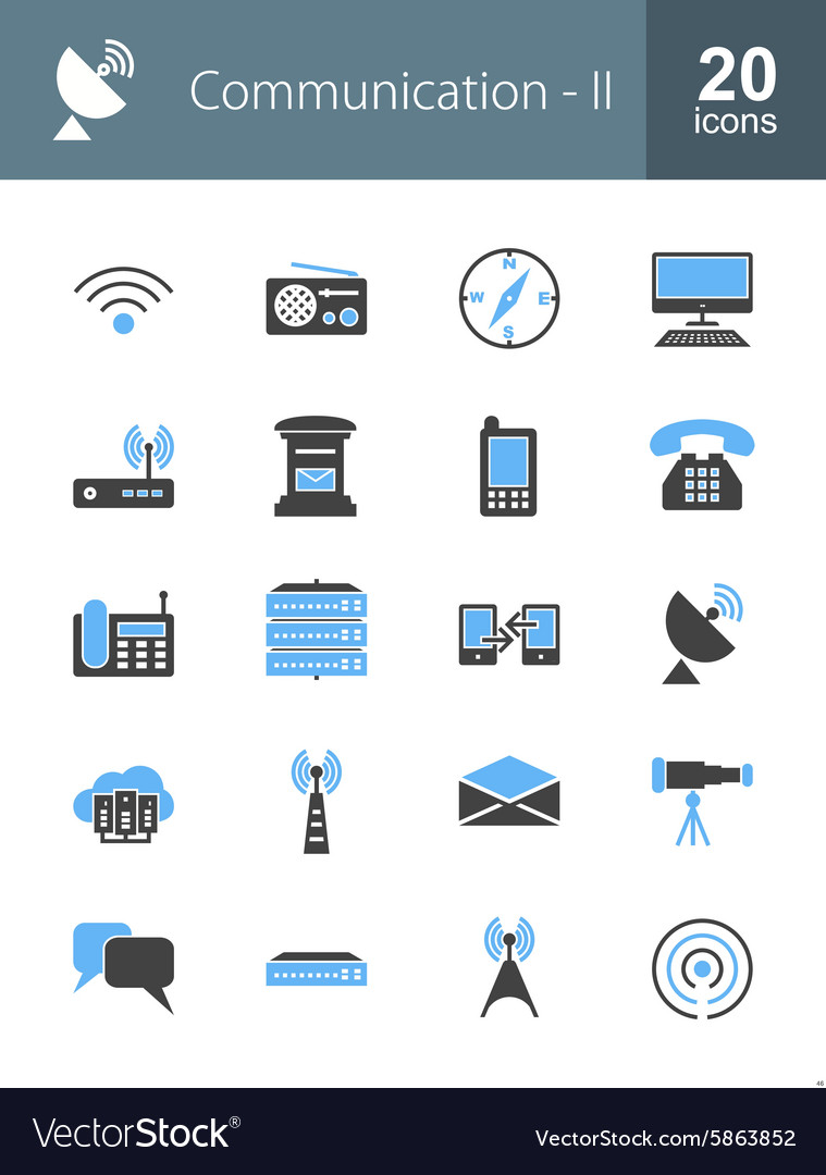 Communication Royalty Free Vector Image - VectorStock