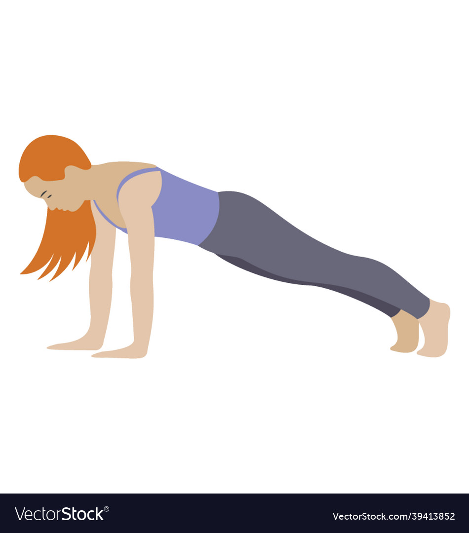 Push ups Royalty Free Vector Image - VectorStock