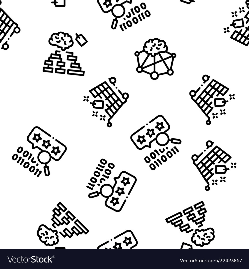 Neuromarketing business strategy icons set Vector Image Neuromarketing business strategy icons set Vector Image