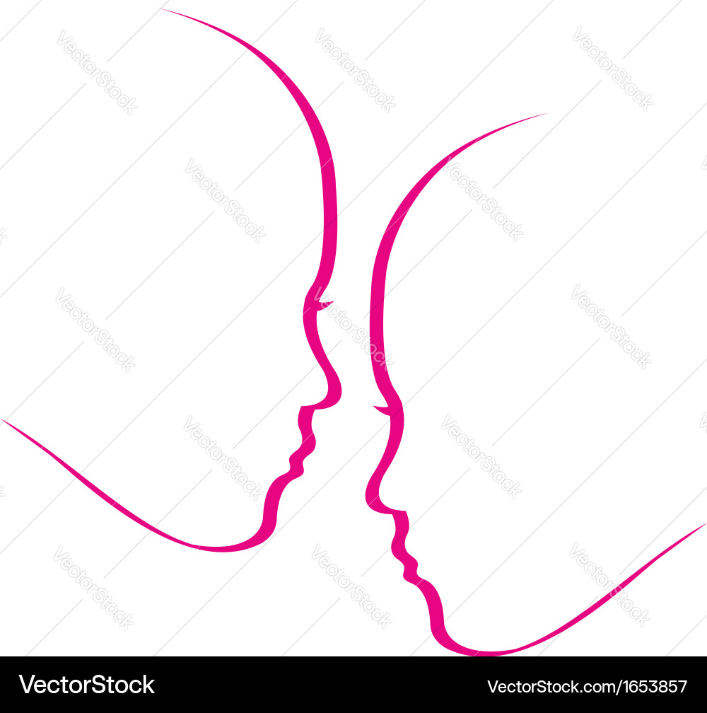 Woman whispering into another womans ears Vector Image