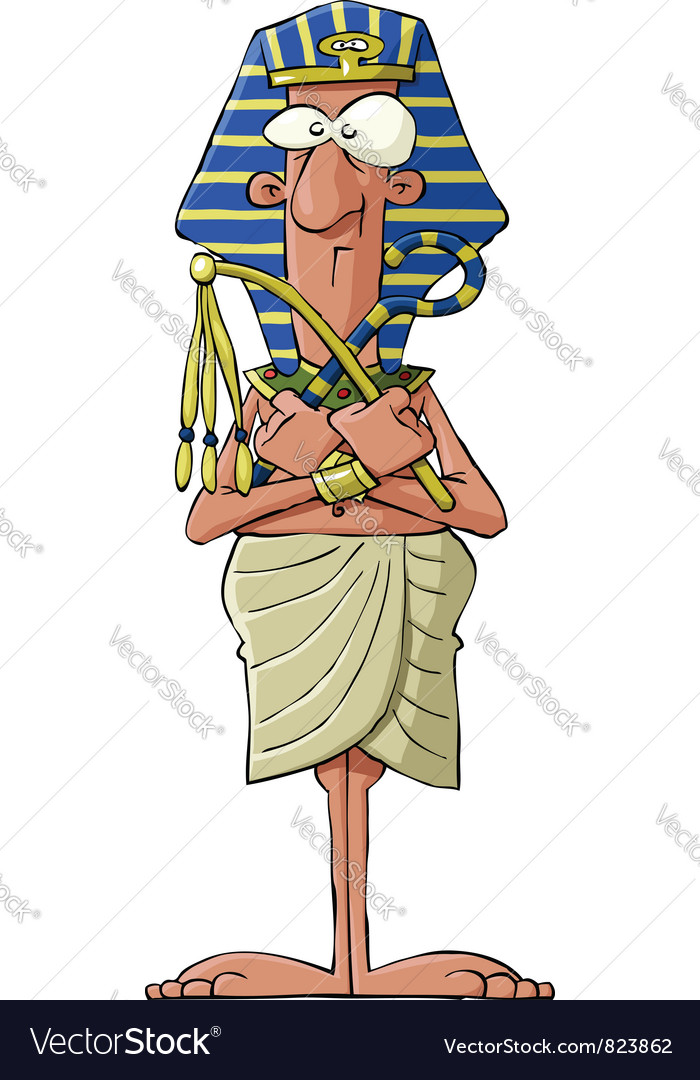 Ancient pharaoh Royalty Free Vector Image - VectorStock