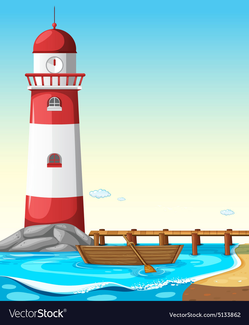 Lighthouse Royalty Free Vector Image - VectorStock