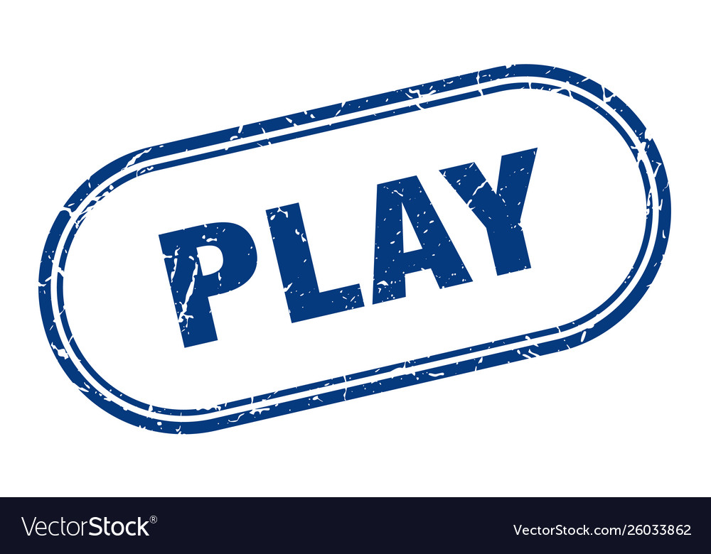 Play Royalty Free Vector Image - VectorStock